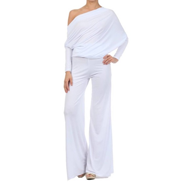 Sexy Diva | Pants & Jumpsuits | Multi Way Jumpsuit Deep V Drape Party ...